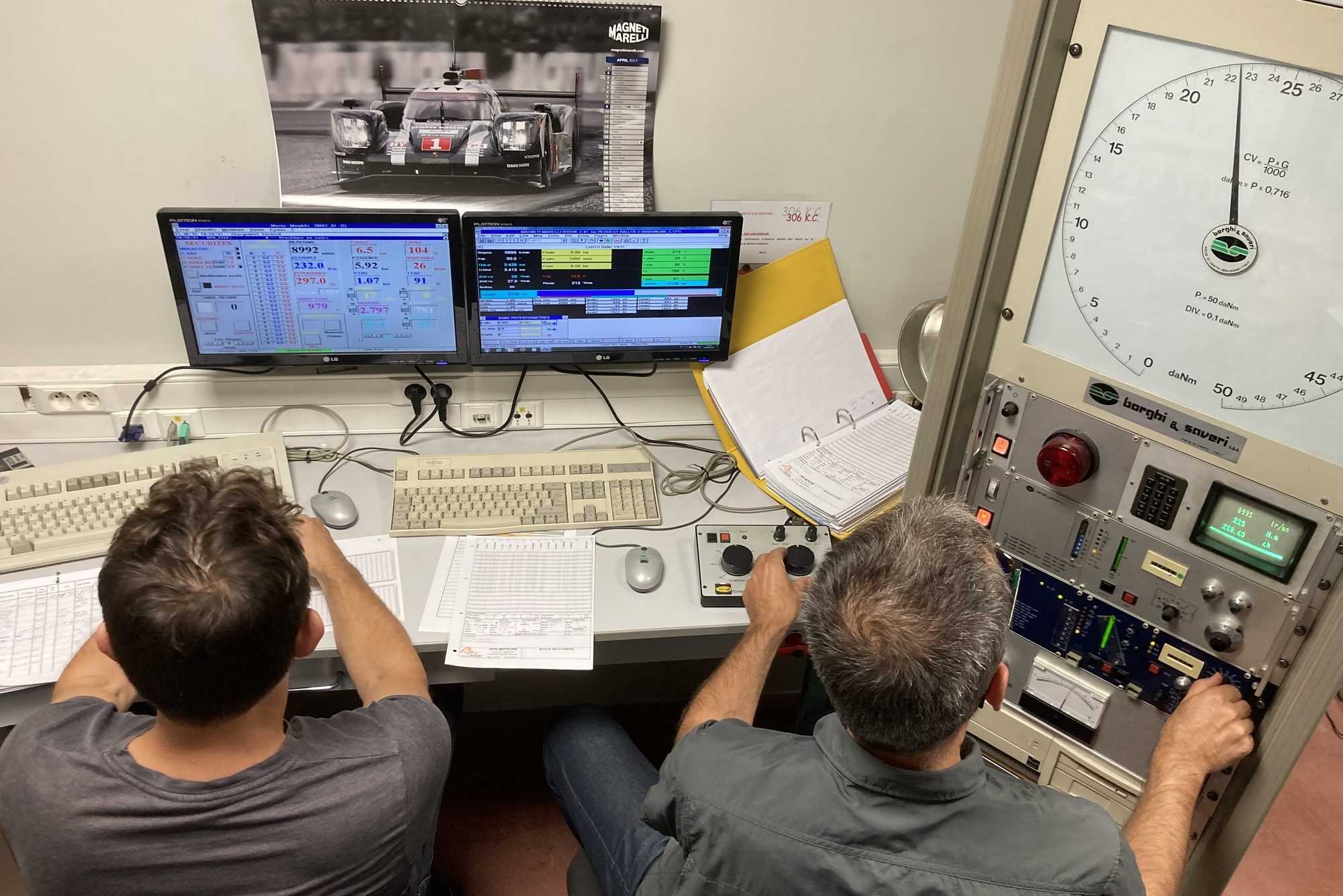 Test benches and operations - PIPO moteurs